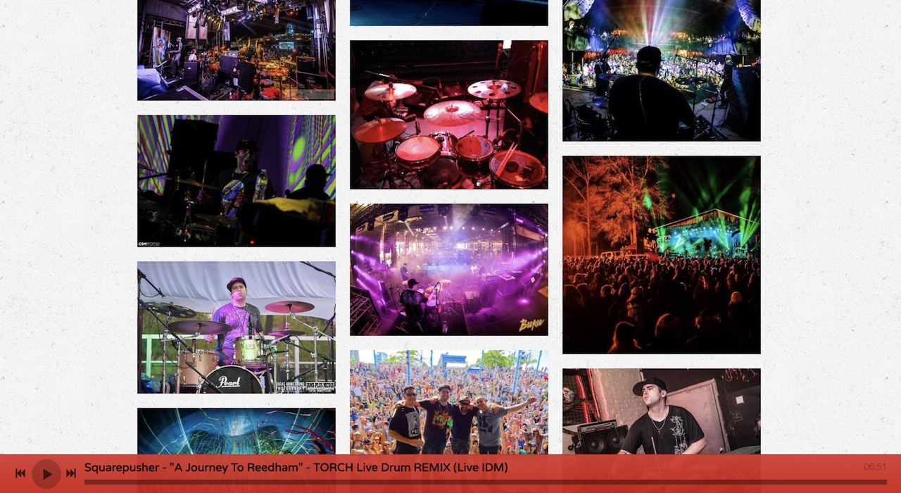 Drummer Website Design: 1 Template, 3 Ways | Bandzoogle Blog