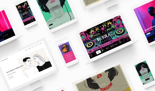 Create a Rapper Website with Hip Hop Templates | Bandzoogle