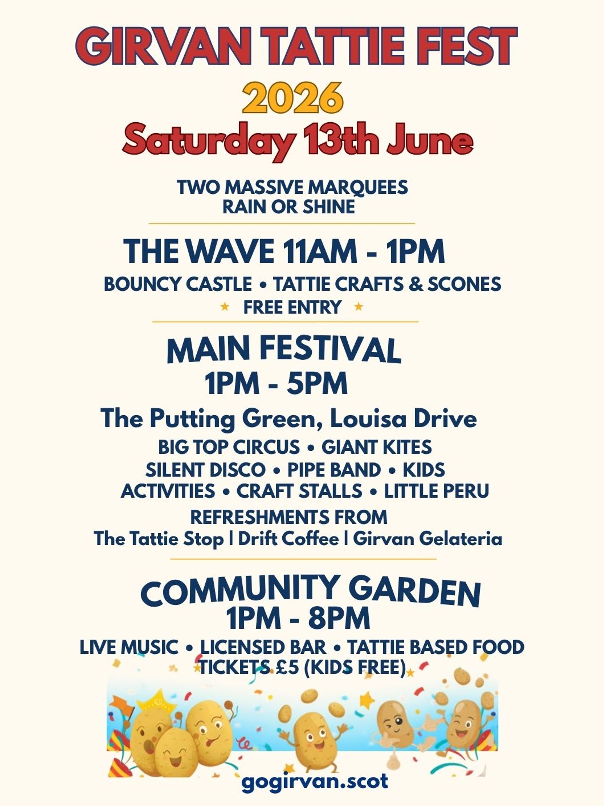 GoGirvan - Girvan Tattie Fest 2026