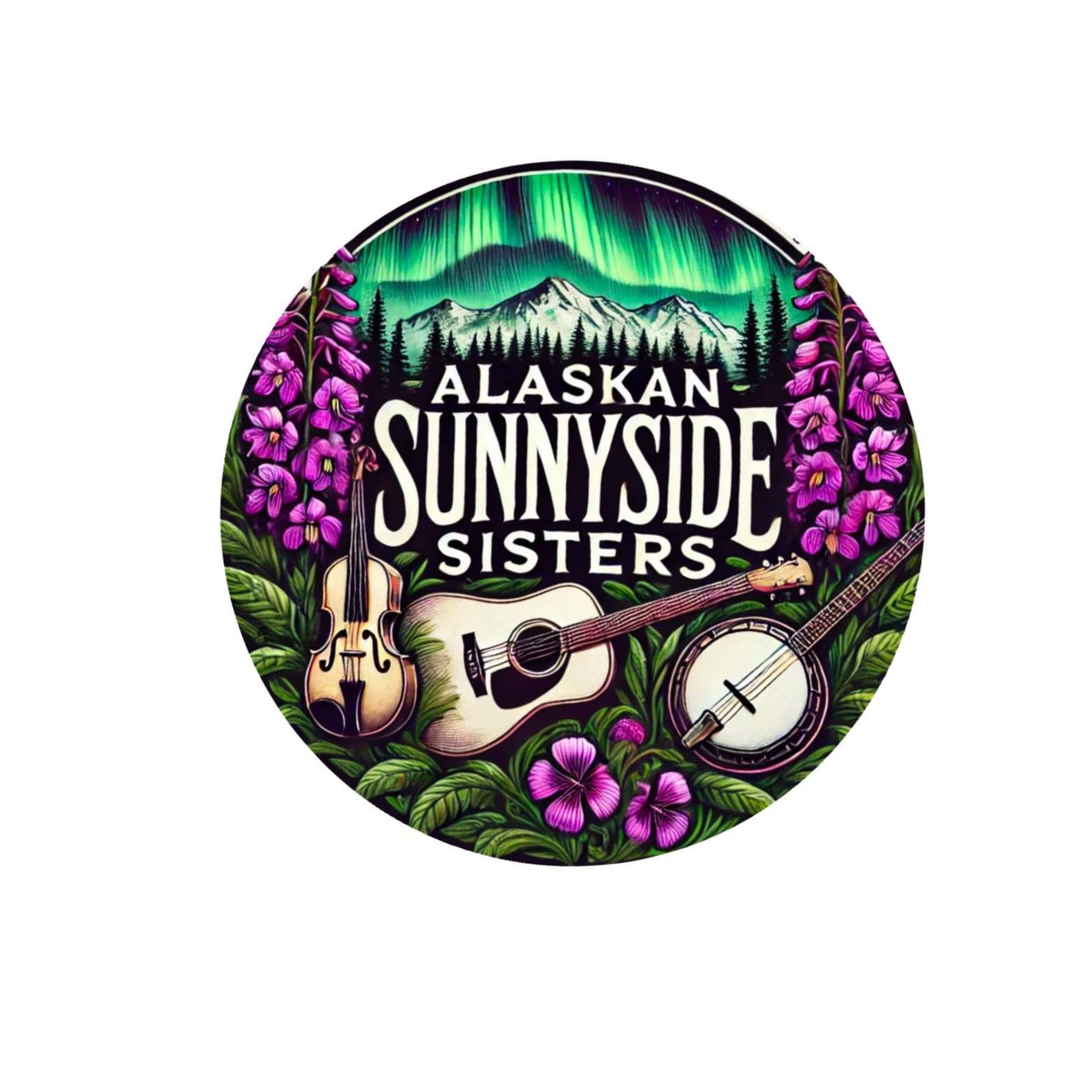 The Alaskan Sunnyside Sisters - Bluegrass on the Sunnyside - Band bio