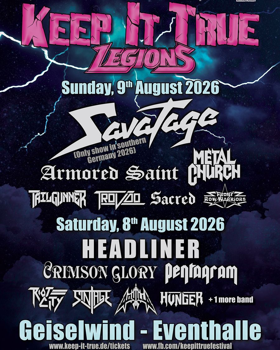 METAL CHURCH - TOUR
