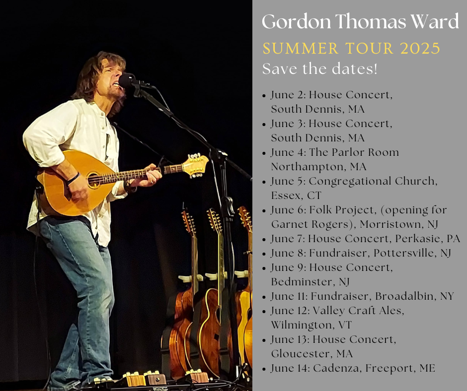 Gordon Ward - June 2025 Au Revoir Tour