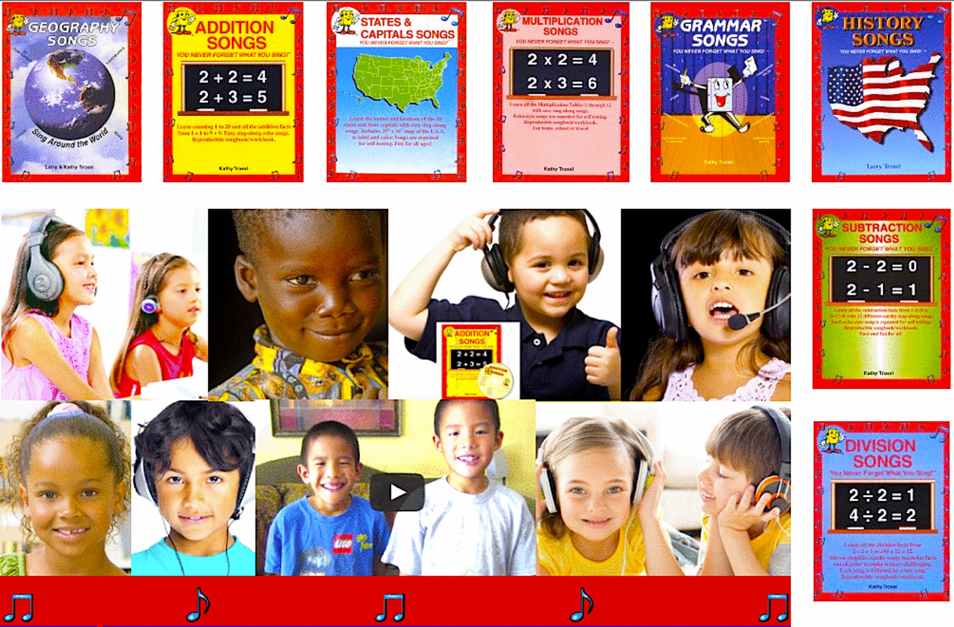 Audio Memory-Kathy Troxel (800)365-SING Educational Music/Books - MP4s