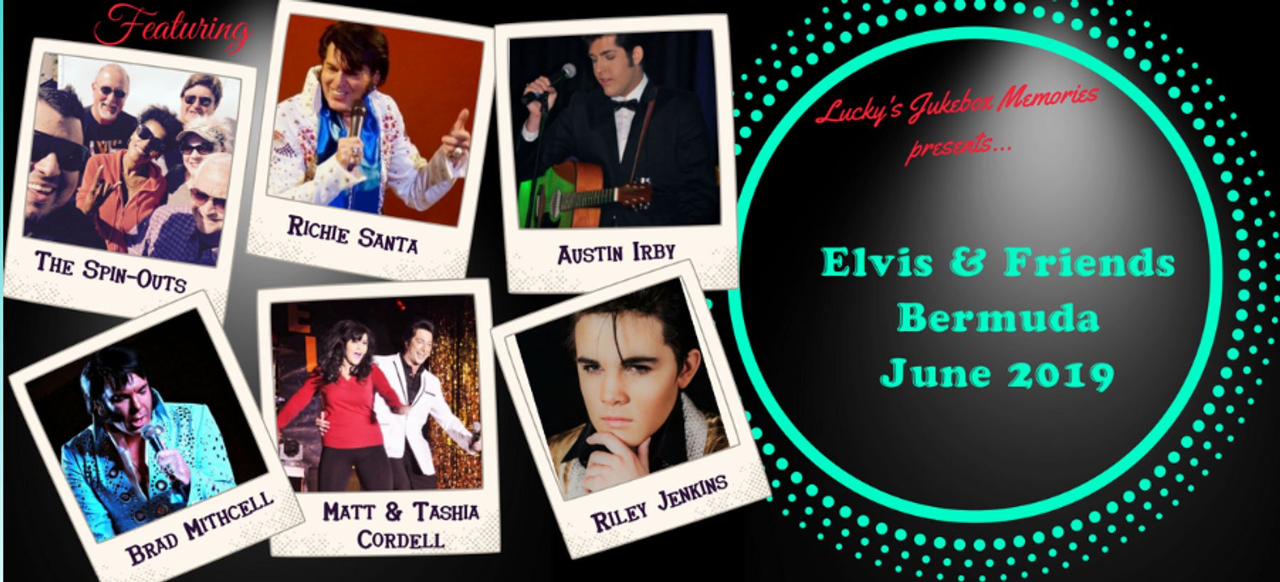 Richie Santa "A Tribute To The King" - Schedule/Daily News