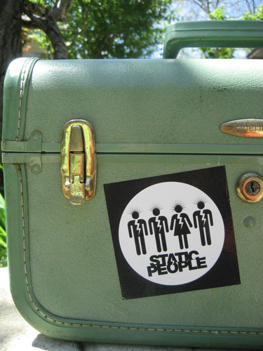 Sticker - Static People