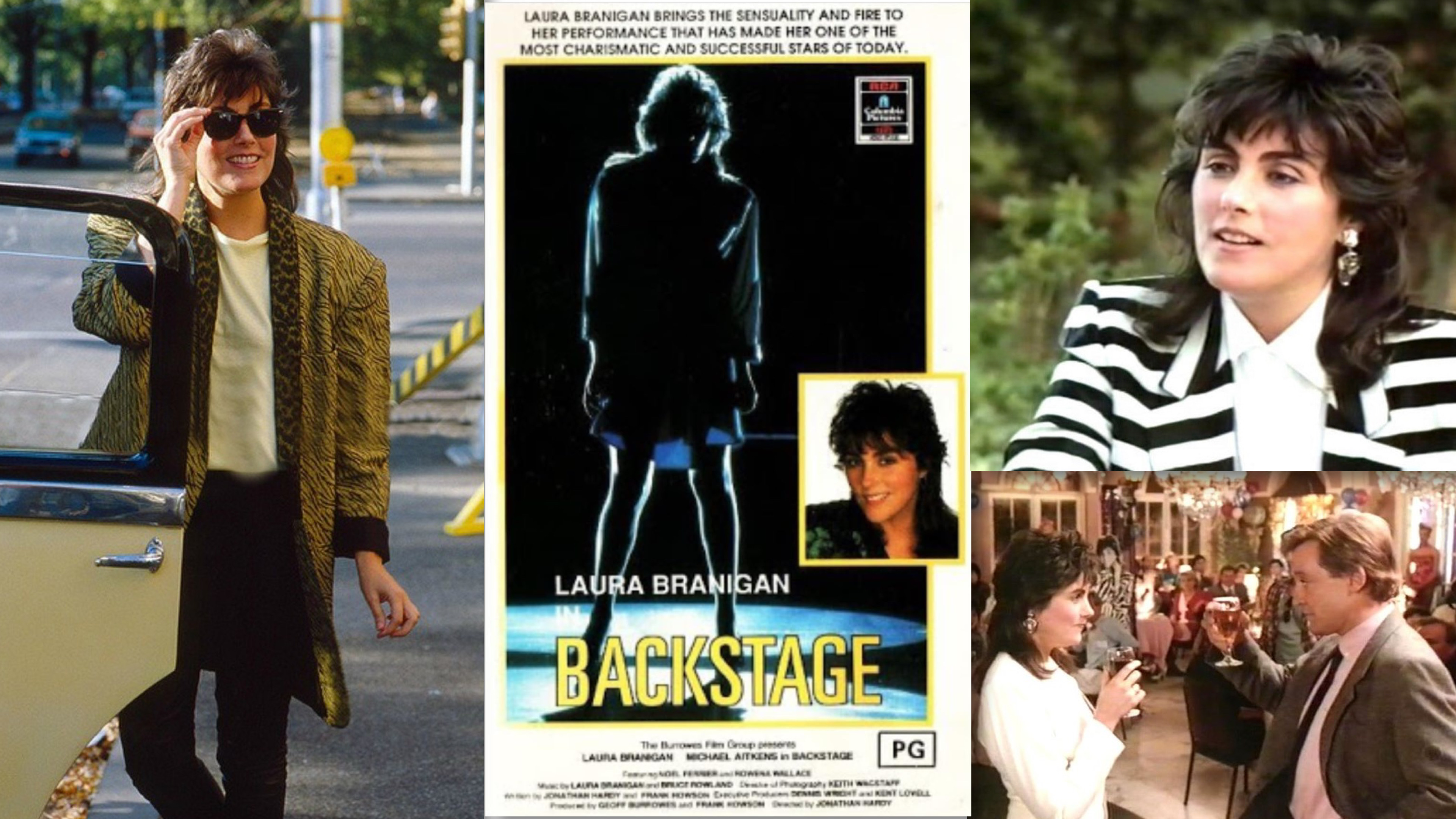 Video featuring Laura's Songs from Her Film "Backstage" (1988) Added to ...