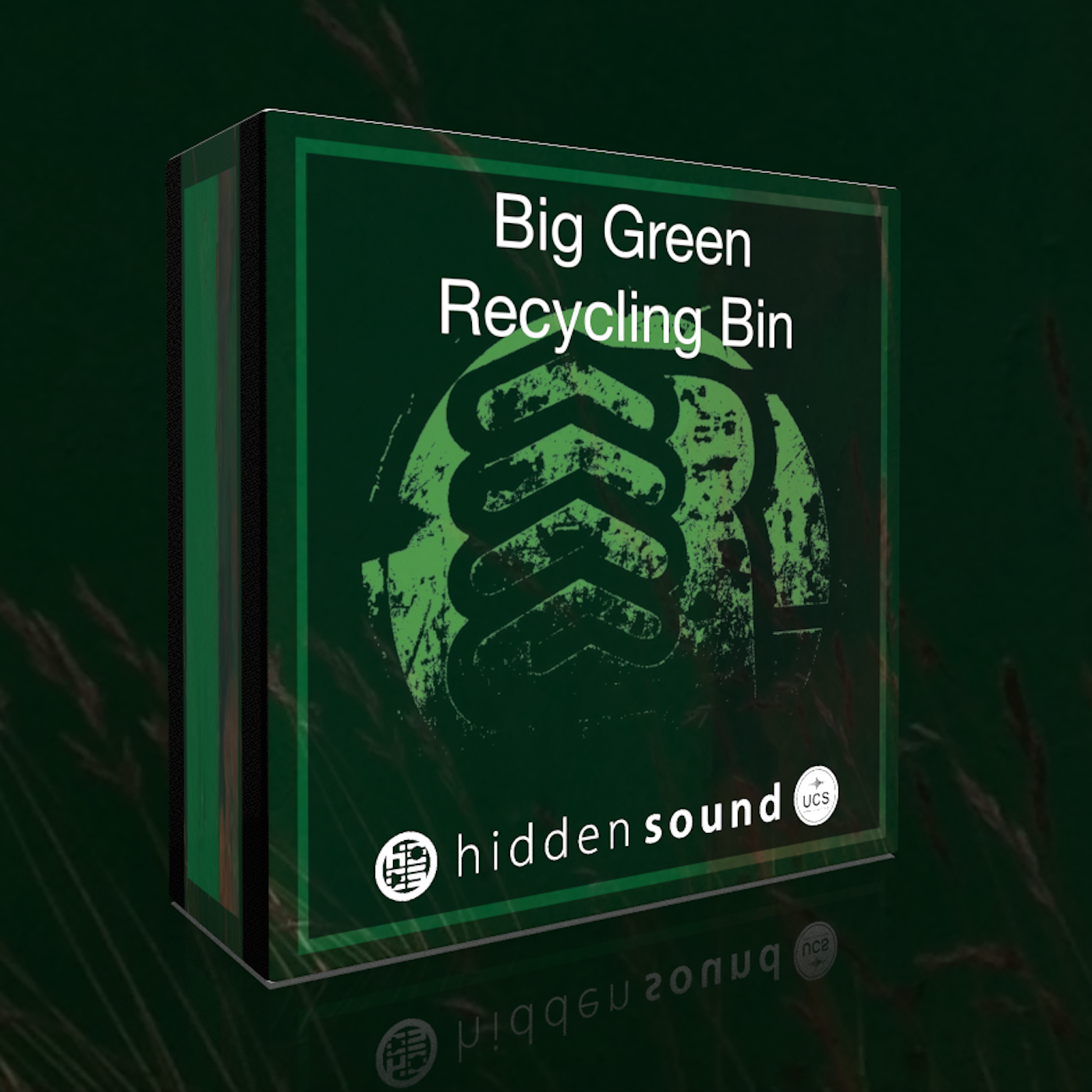 Hidden Sound - SPK Big Green Recycling Bin
