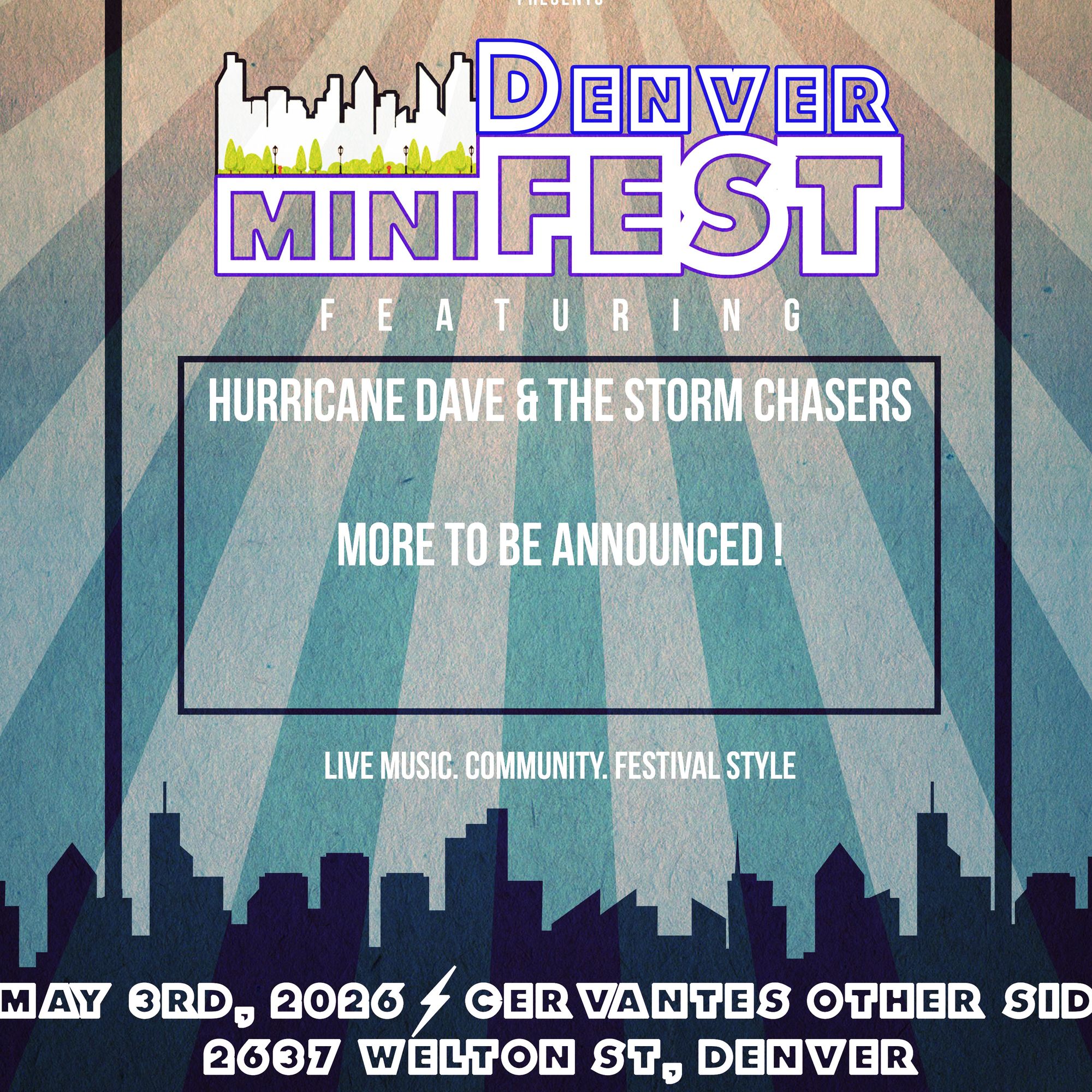 Hurricane Dave and The Storm Chasers - Shows